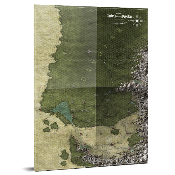 Symbaroum RPG: Symbar and Davokar Hex Map – Game Kastle