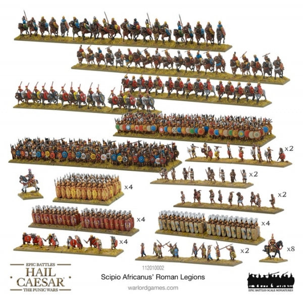 Hail Caesar Epic Battles: Scipio Africanus' Roman Legions – Game Kastle