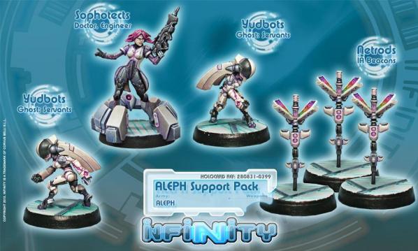 Infinity (#399) ALEPH: Aleph Support Pack (5) – Game Kastle