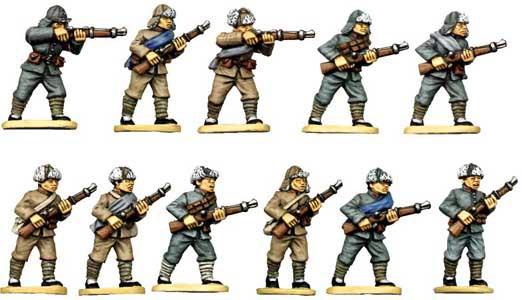28mm Historical: Chinese Infantry in Fur Caps – Game Kastle