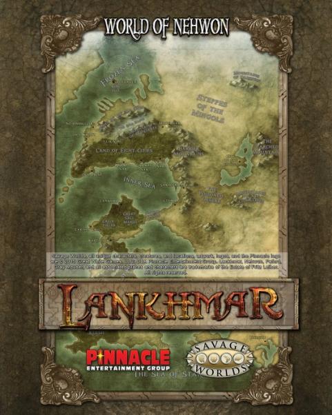 Savage Worlds RPG: Lankhmar Poster Map – Game Kastle