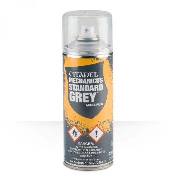 Citadel Spray Primer: Mechanicus Standard Grey – Game Kastle