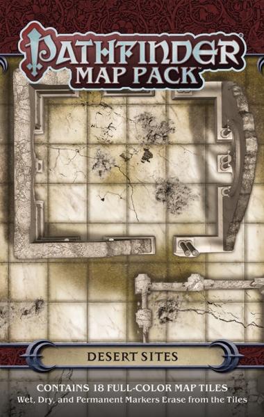 Pathfinder RPG: (Map Pack) Desert Sites – Game Kastle