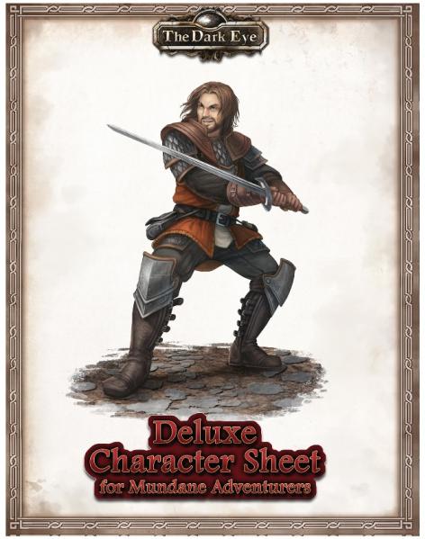 The Dark Eye RPG: Deluxe Character Sheet for Mundane Adventurers – Game ...