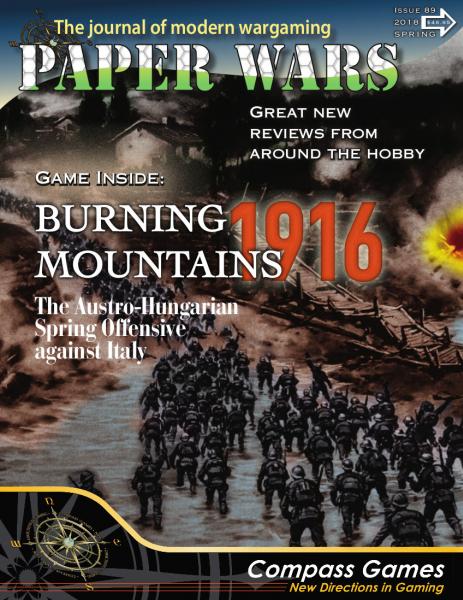 Paper Wars Magazine: #89 Burning Mountains 1916 – Game Kastle