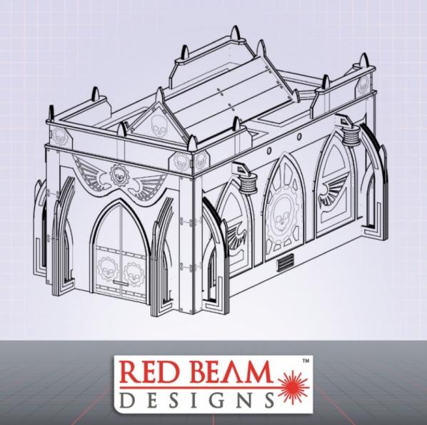 Sci-fi Terrain: Dark Assembly - Cathedral – Game Kastle