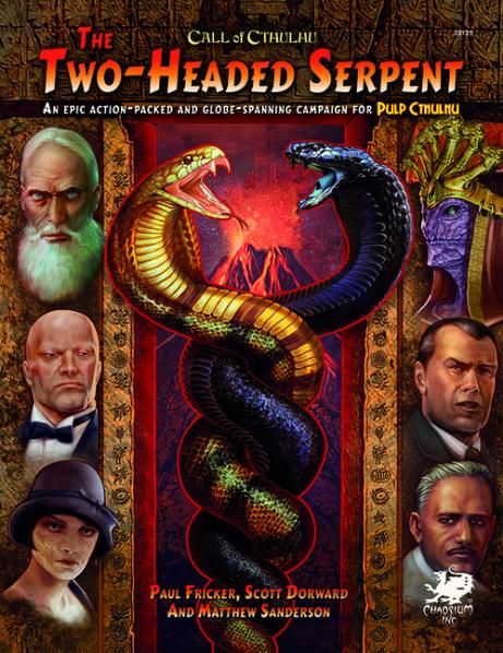 Call of Cthulhu RPG: Two-Headed Serpent (HC) – Game Kastle