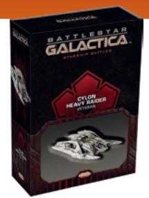 Battlestar Galactica: Spaceship Pack: Cylon Heavy Raider (Veteran ...