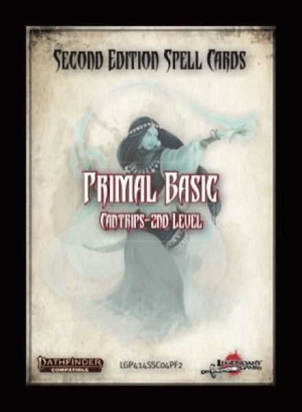 Pathfinder (P2) RPG: Spell Cards - Primal Basic – Game Kastle