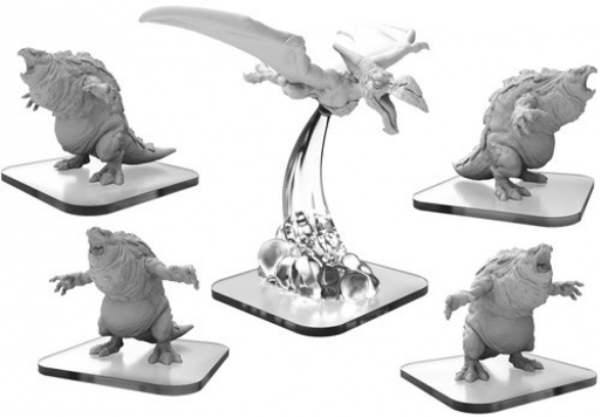 Monsterpocalypse: Bellowers & Pteradactix – Terrasaurs Units (5) (meta ...