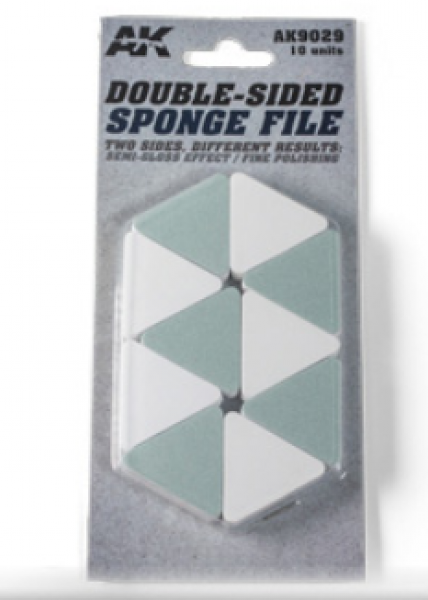 AK-Interactive: Doble-Sided Sponge File – Game Kastle