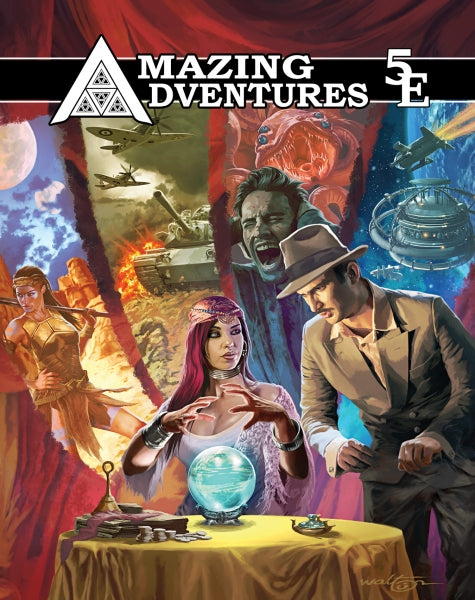 Amazing Adventures RPG: Core Rules (D&D 5th Edition compatible) – Game ...