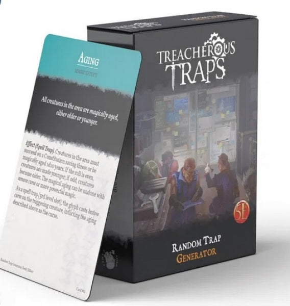 RPG Accessory: Random Trap Generator Deck (5E) – Game Kastle