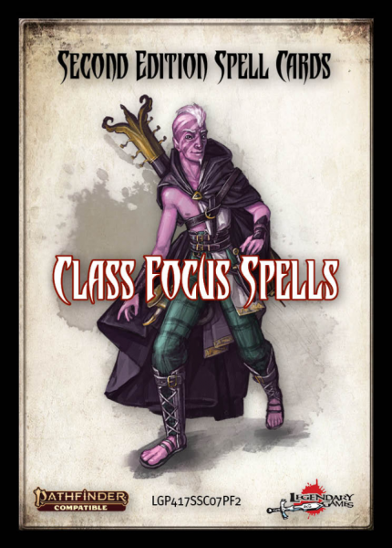 Pathfinder (P2) RPG: Spell Cards - Class Focus Spells – Game Kastle