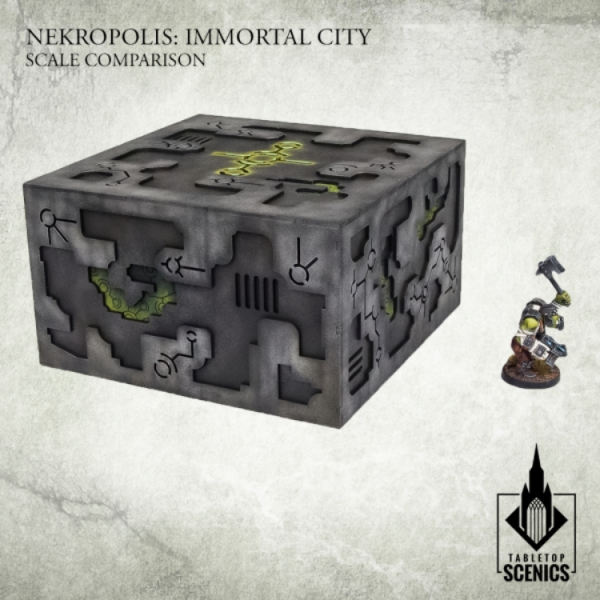 Kromlech Tabletop Scenics: Nekropolis Immortal City - Nekropolis Masta ...