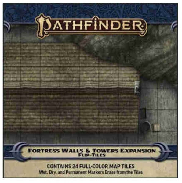 Pathfinder Flip-Tiles: Fortress Walls & Towers Expansion – Game Kastle