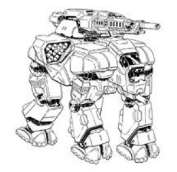 Battletech Miniatures: Goliath C Mech - 80 Tons – Recognition Guide Il ...