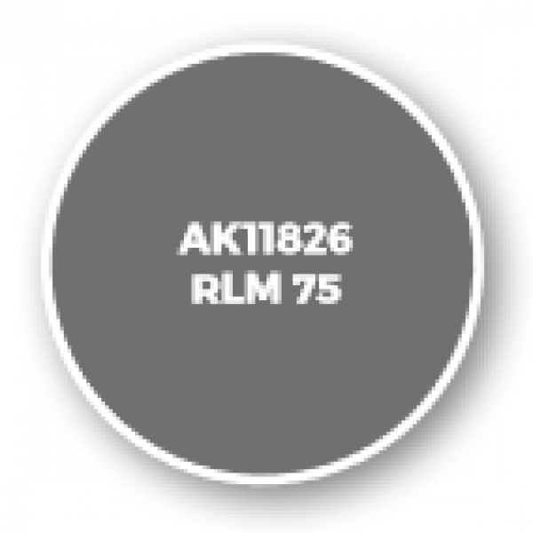 AK-Interactive: 3rd Gen Acrylics: AIR Series - RLM 75 – Game Kastle