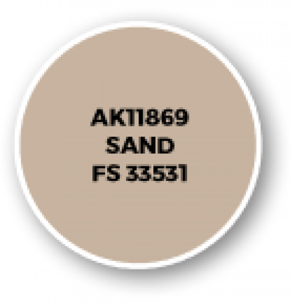 AK-Interactive: 3rd Gen Acrylics: AIR Series - Sand FS 33531 – Game Kastle