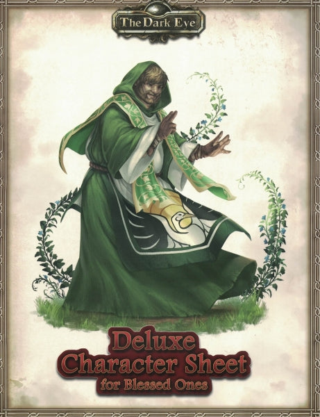The Dark Eye RPG: Deluxe Character Sheet for Blessed Ones – Game Kastle