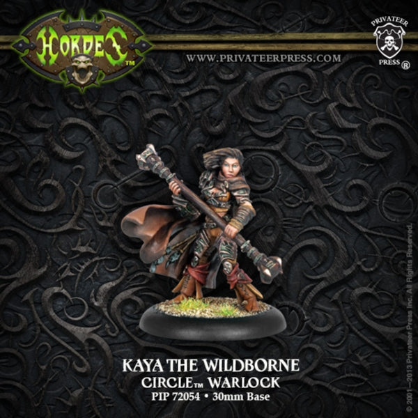 (Circle Orboros) Kaya the Wildborne - Circle Warcaster (Variant) – Game ...