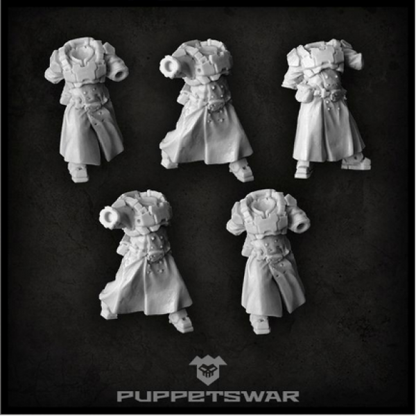 Puppetswar: (Accessory) Veteran Officers Bodies (5) – Game Kastle