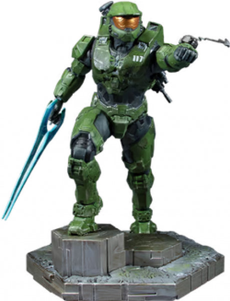 Halo Infinite: Master Chief with Grappleshot PVC Statue – Game Kastle