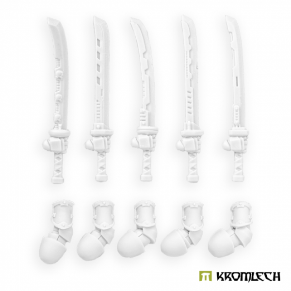 Kromlech Conversion Bitz: Cyber Samurai Vibro Katanas - Right (5 ...