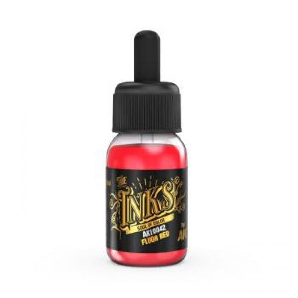 AK Interactive The INKS Fluor Red 30ml – Game Kastle