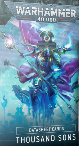 Warhammer 40k: Thousand Sons - Datasheet Cards – Game Kastle