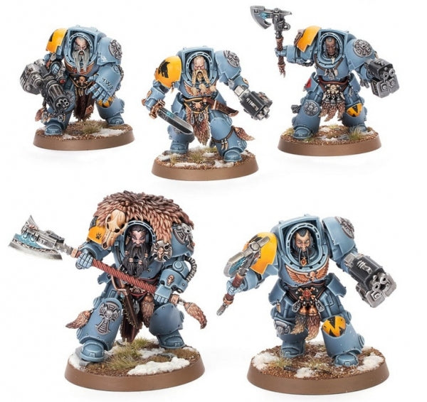 Warhammer 40,000: Space Wolves - Wolf Guard Terminators – Game Kastle