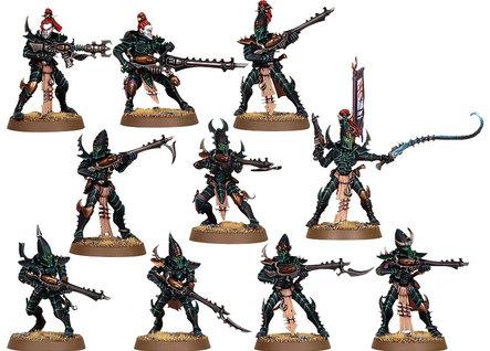 Warhammer 40K: Dark Eldar Kabalite Warriors Box Set (10) – Game Kastle